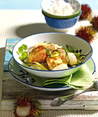 Chicken In Rambutan Curry Recipe