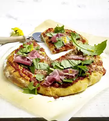 Dandelion Pizza Recipe