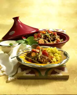 Moroccan Tajine With Couscous Recipe
