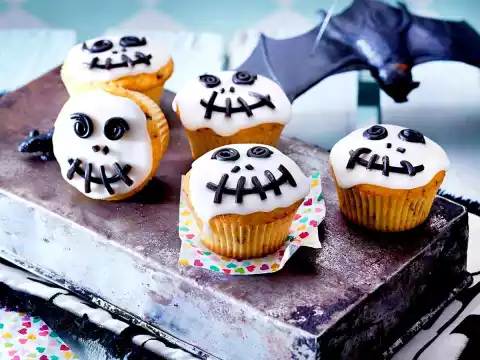 Skeleton Muffins Recipe